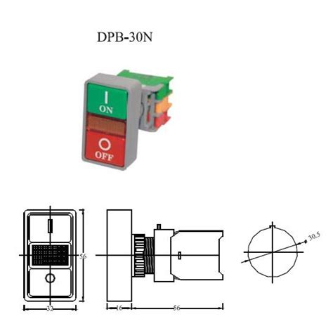 CKC MM Push Button Selector Switch Emergency Push Button Contact Block Shopee Malaysia