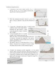 Worksheet Projectile Motion Pdf Worksheet Projectile Motion