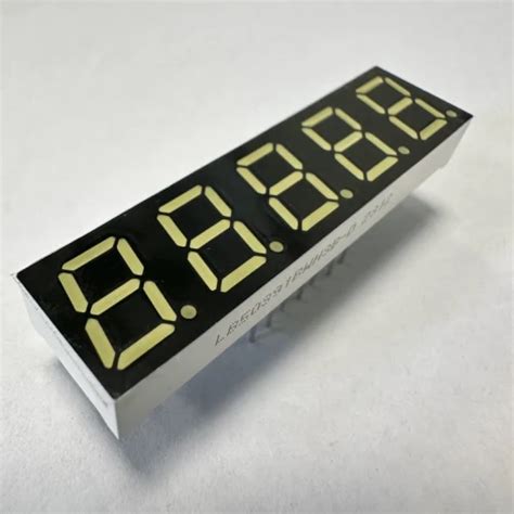 Ultra White 7 Segment Led Display 5 Digit 0 39inch Common Anode For