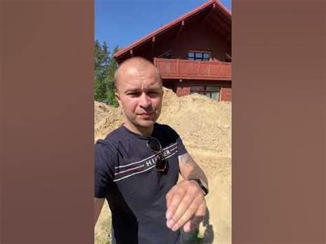 Песок с глиной на выброс - YouTube