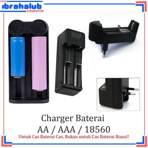Jual Charger Baterai Cas Battery Rechargeble Universal Baterai Tipe AA
