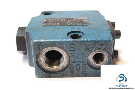 REXROTH SL 10 GA 1 42 CHECK VALVE HYDRAULICALLY PILOT OPERATED Platinum International