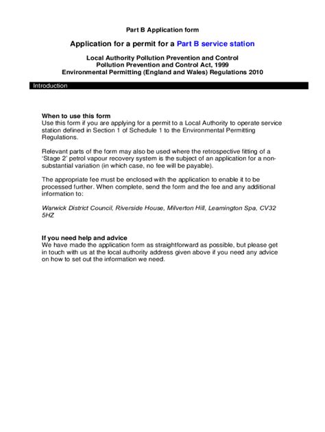 Fillable Online PartBApplicationform Doc Part B Application Form Application For A Fax