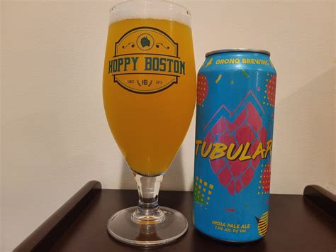 Orono Brewing Tubular Ipa Hoppy Boston