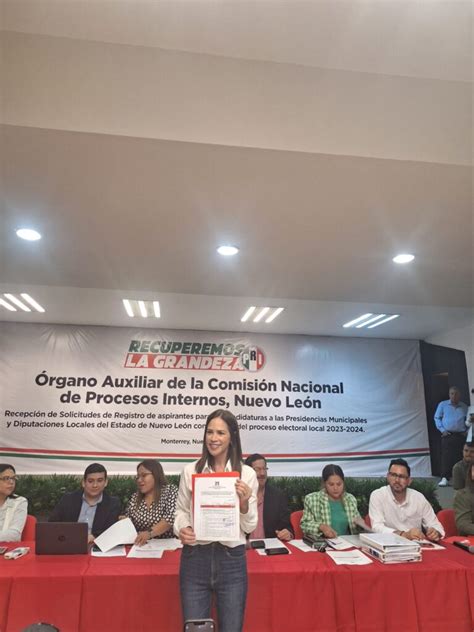 Formalizan Registro Candidatos Del Pri A Diputaciones Locales En Nuevo