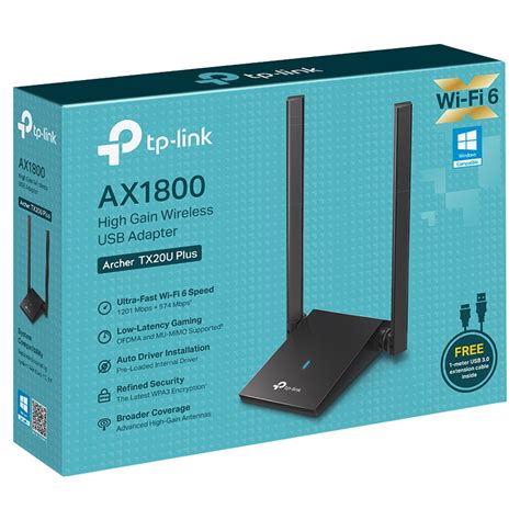 Buy TP Link Archer TX U Plus Wireless AX MU MIMO USB Adapter