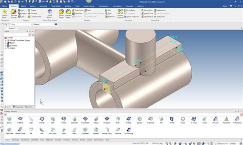 3D Modeling Techniques IronCAD Lesson One