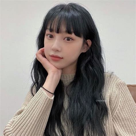 청담동 미용실 차홍아르더 김여정 On Instagram “올 겨울엔 특별하게 톤다운염색 미드나잇블루 레인펌 추천드려요🌚🖤