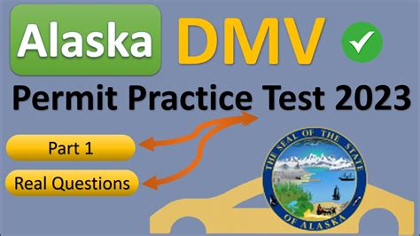 Alaska Dmv Permit Practice Test 2023 Part 1 🚗 Youtube