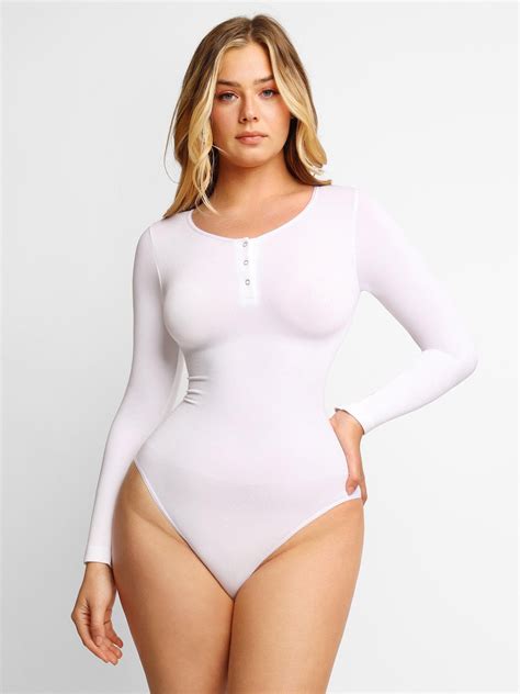 Seamless Modal Shapewear Bodysuit Seamless Thong Bodysuit