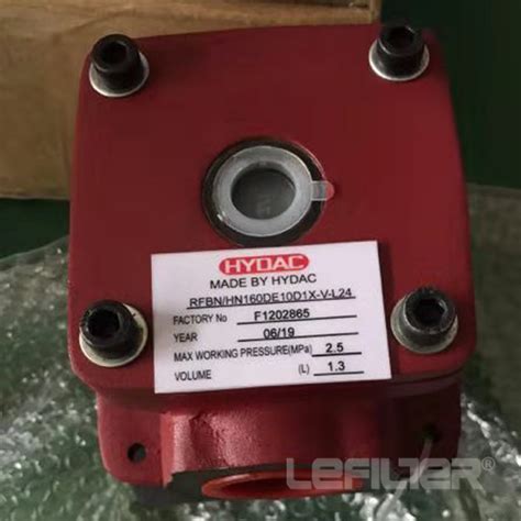 Replacement Rfbn Hc160de10c1 X Hydac Filter Housing Xinxiang Lifeierte