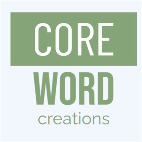 Core Word Creations Teachers Pay Teachers