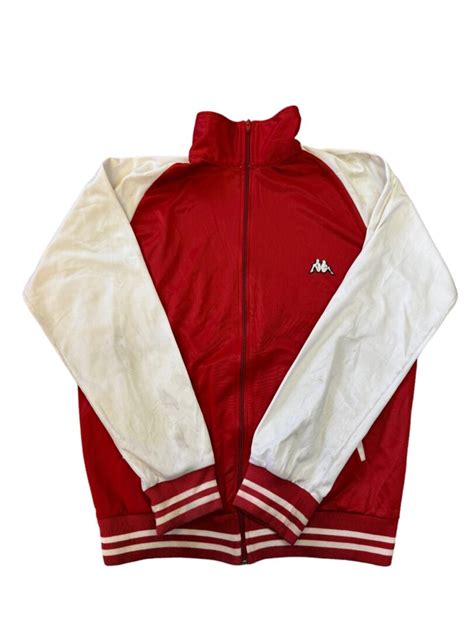 Kappa Red Jacket 15 16 Years Cress Cress