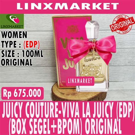 Jual Original Juicy Couture Viva La Juicy Edp For Women 100ml Box