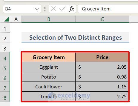 How to Use the VBA Union Function in Excel - 3 Examples