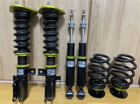 【やや傷や汚れあり】トヨタ アルファード ヴァルファイア Anh20 Ggh20 Acr50 エスティマ 全長式車高調 Mild Damper