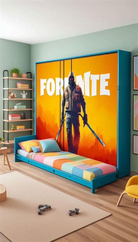 Decoración De Habitación Gamer Para Fans De Fortnite Winter Bedroom