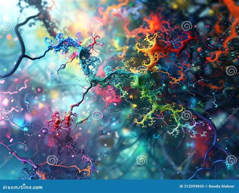 Vibrant Ecosystem Food Chain Illustration Royalty Free Cartoon