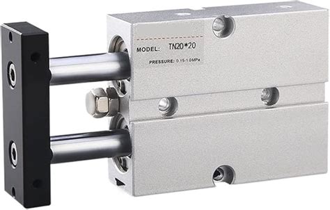 Air Cylinder Aluminum Pneumatic Air Cylinder TN TDA Double Shaft Double