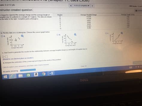 Solved Uses Excel Score 0 Of 12 Pts Instructor Created