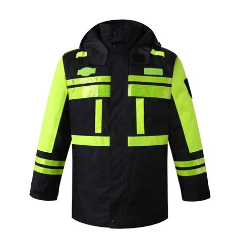 Safety Reflective Jacket Strip Mesh Fabric Construction Security Work