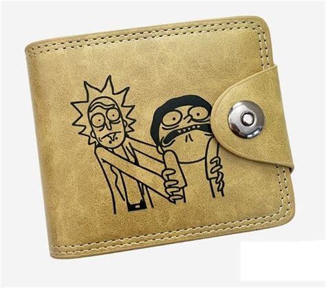 Rick And Morty Buckle Wallets