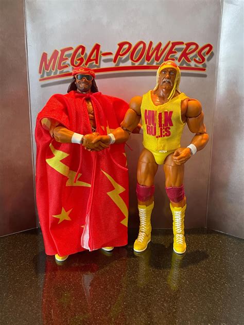 Mega Powers R Wrestling Figures
