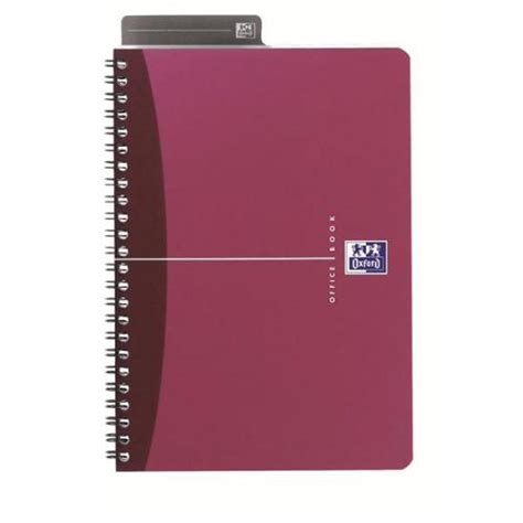 Oxford Office A4 Notebook Metallic 00526x Wirebound
