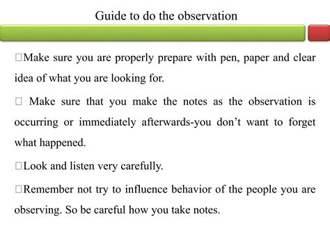 Observation Method Of Data Collection Is Most Used Type For Data Collection Ppt