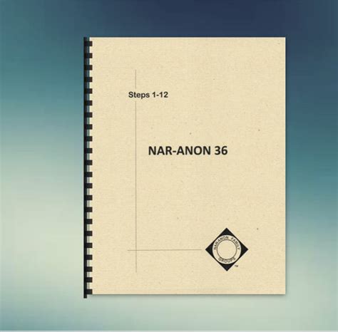 Nar Anon 36 Steps 1 12 Now Available Nar Anon Webstore