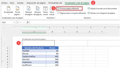 Cómo Hacer Un Encabezado Solo En La Primera Página En Excel Automate