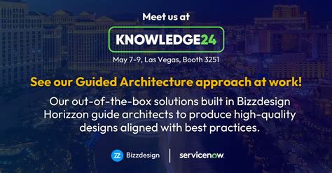 Bizzdesign On Linkedin Servicenow Knowledge24 Enterprisearchitecture