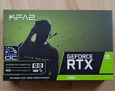 KFA2 NVidia GeForce RTX 2060 Plus - 6GB Graphics Card | eBay UK