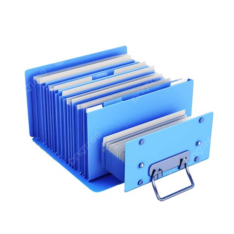 3d Illustration Of File Folder Transfer Technology Business