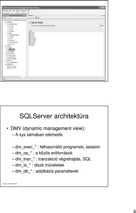 Sqlserver Sqlserver Architektúra Pdf Ingyenes Letöltés