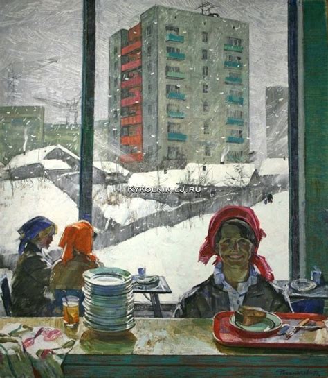 СОВЕТСКИЙ ОБЕД | Краска, Создание портретов, Живопись