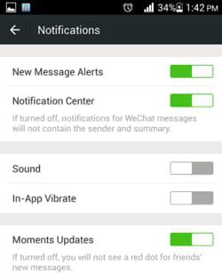 How To Turn Off Wechat Notification Sound