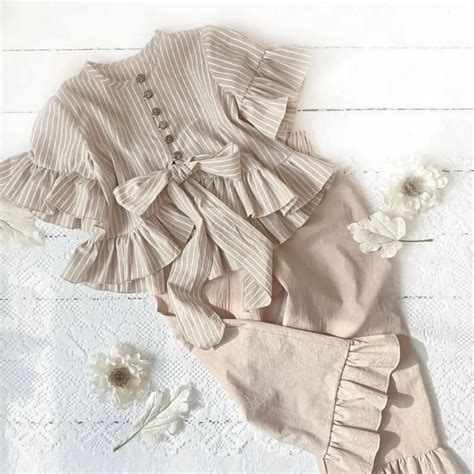 ‎گالری رها لباس بچگانه‎ ‎بلوز شلوار تابستانی تر از این نداریم جنس لینن تک رنگ تک طرح مناسب