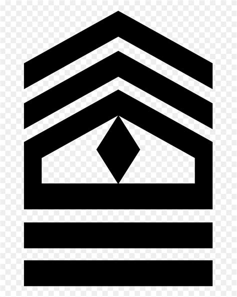 Army Jrotc Cadet First Sergeant Sergeant Major Rank Jrotc Clipart