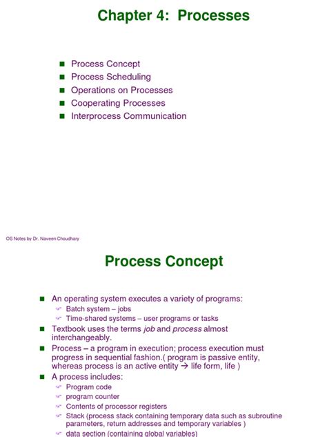 Chapter 4 Processes Pdf Process Computing Scheduling Computing