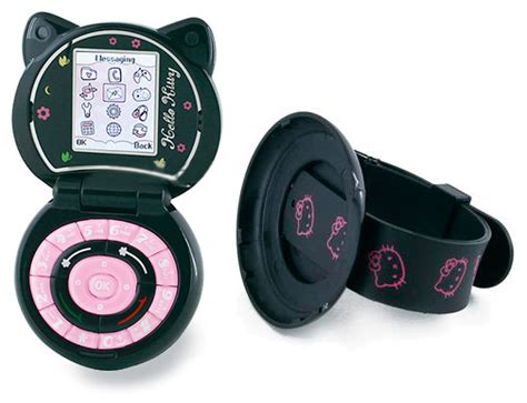 Hello Kitty Wristwatch Cell Phone Geekalerts