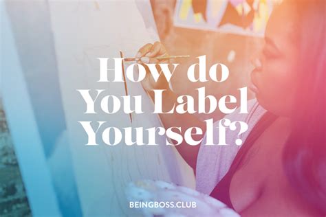 How Do You Label Yourself Being Boss