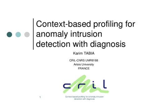 pdf context based profiling for anomaly intrusion detection with