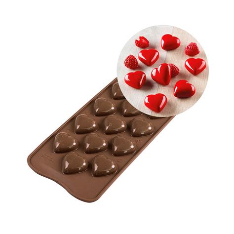 Silikomart Forma Silikonowa Do Czekoladek Pralinek 3D MY LOVE 872