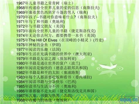 国际儿童图书日 ppt download