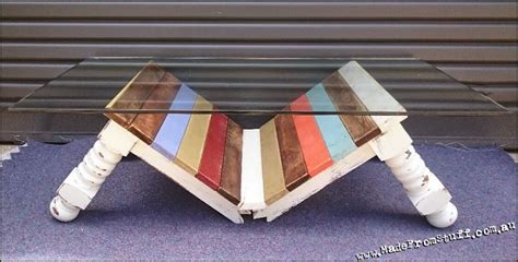 Made From Stuff Broken Coffee Table 350 Sold