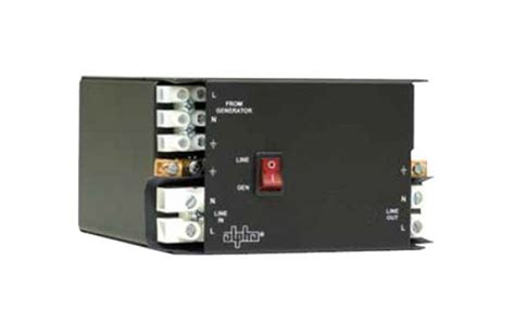 Bypass And Transfer Switches Sertelinte