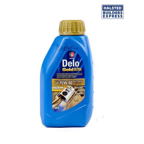 Usd 348 Caltex Delo Engine Oil Gold Ultra Sae 15w40 500ml