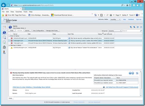 Scom 2012 R2 System Center Advisor Overview Stefanrothnet