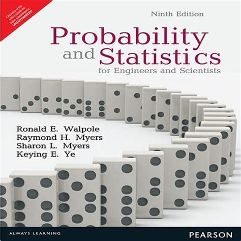Probability And Statistics For Engineers And Scientists By R E Myers R H Walpole Goodreads